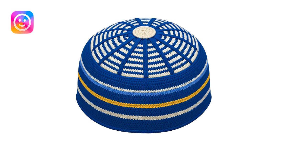 a jewish kippah emoji | AI Emoji Generator