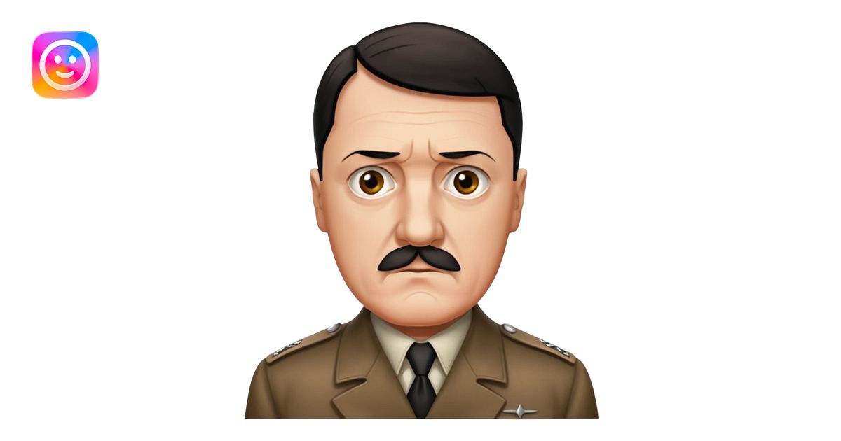 Adolph Hitler nazi emoji | AI Emoji Generator