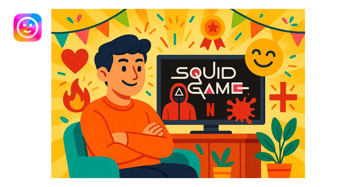 Ep 1 react a squid game de netflix defi ne pas avoir peur et pas être dégouté du sang image | AI ...