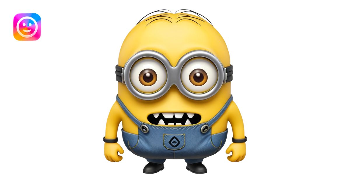 Cursed minion scary emoji | AI Emoji Generator