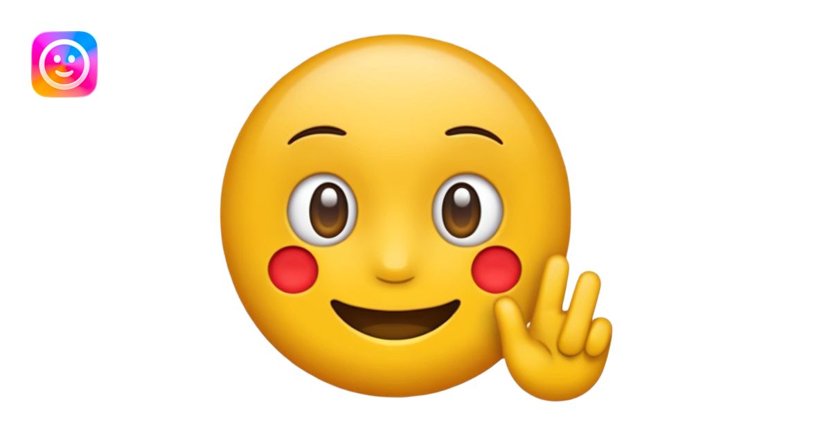 Create an emoji with the animated form colors moving on the object ...