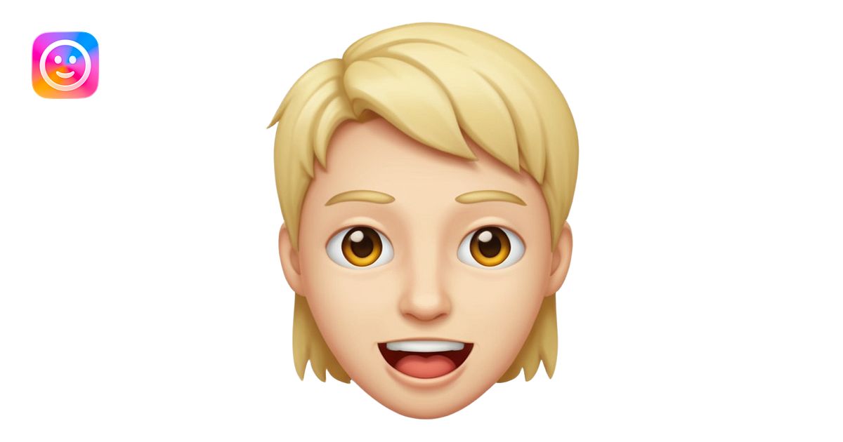 Someone mewing emoji | AI Emoji Generator