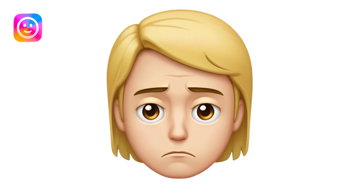 nodding head no emoji | AI Emoji Generator