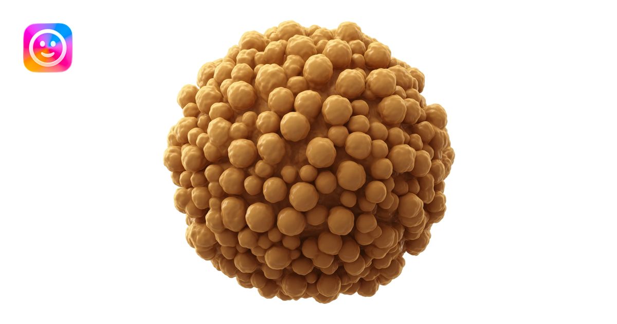 Hyper-realistic 3D medical illustration of brown adipose tissue ...