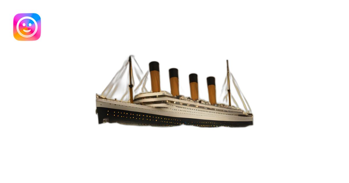 Titanic emoji | AI Emoji Generator