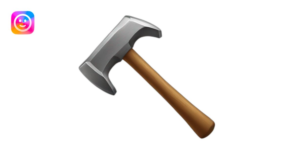 hammer emoji | AI Emoji Generator