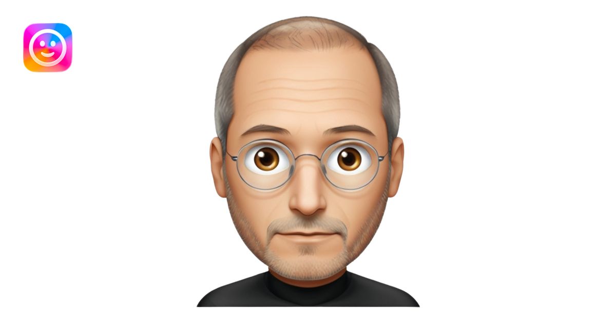 Steve Jobs emoji | AI Emoji Generator