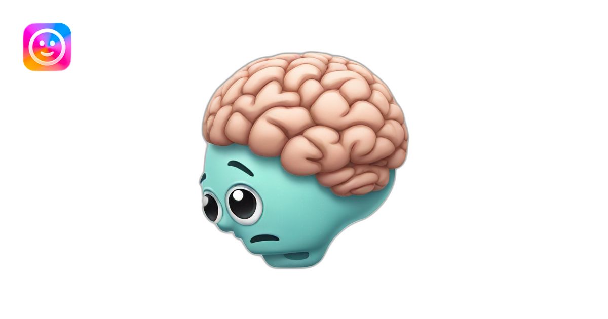 tired brain emoji | AI Emoji Generator