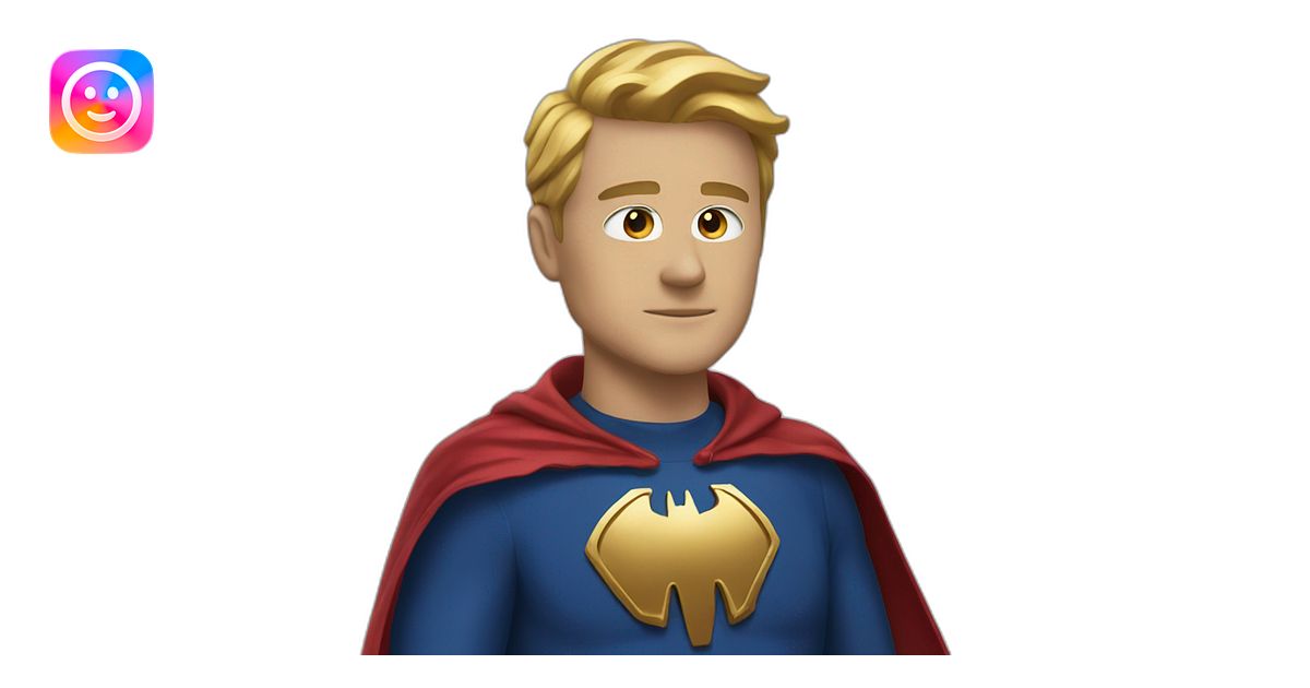homelander USA cape emoji | AI Emoji Generator