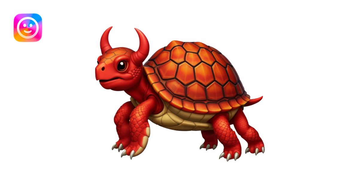 devil turtle emoji | AI Emoji Generator