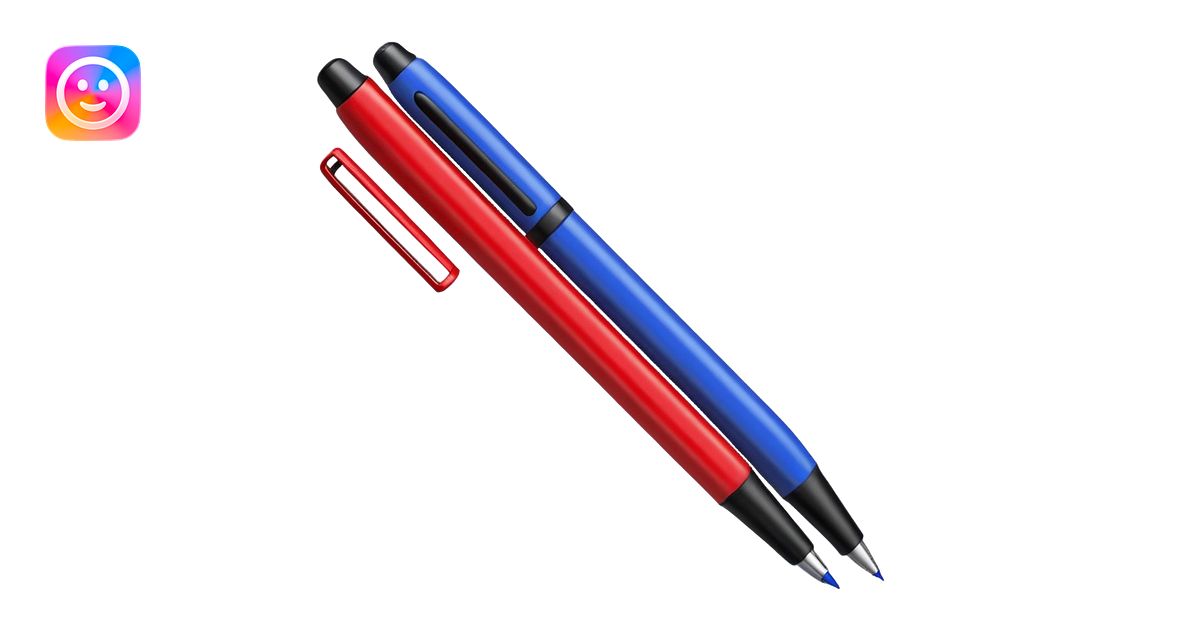 butt with pens emoji | AI Emoji Generator