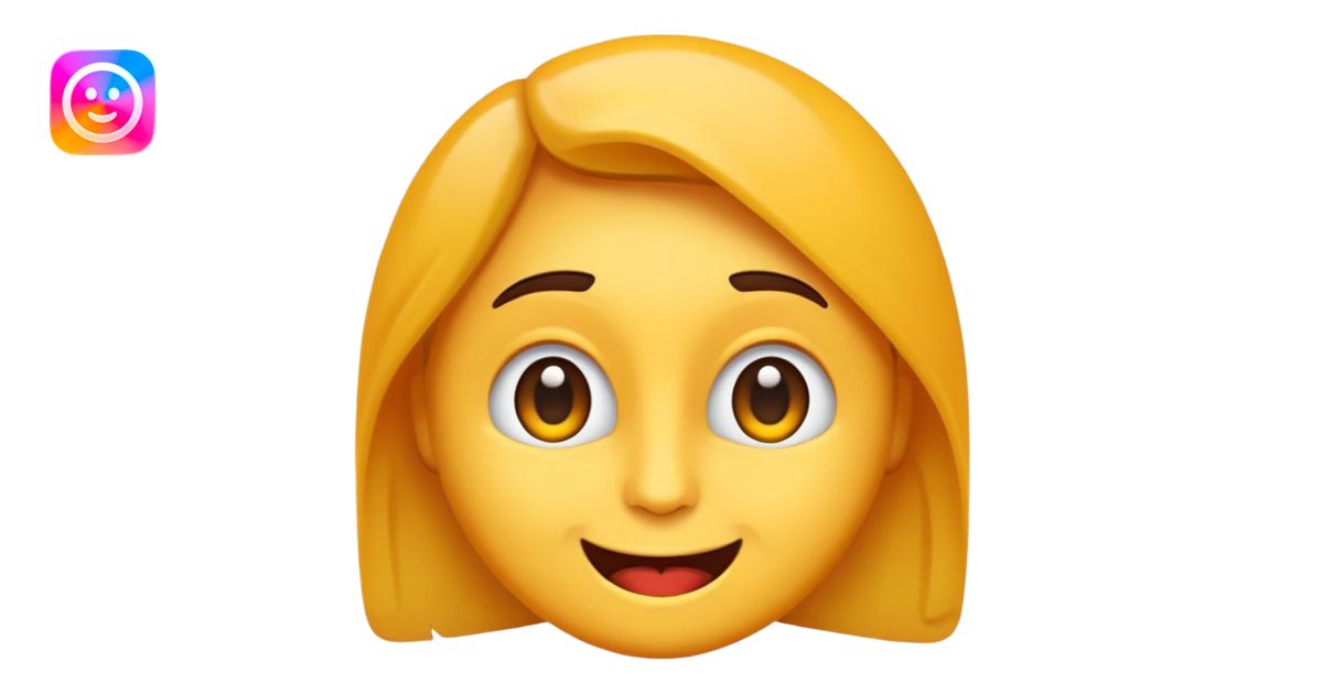 Create a bold, cartoon-style emoji with a transparent background ...