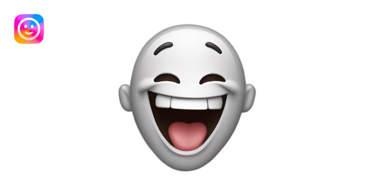 Fake laugh emoji | AI Emoji Generator
