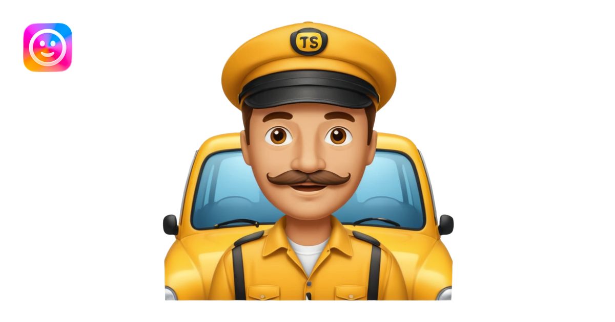 taxi driver emoji | AI Emoji Generator