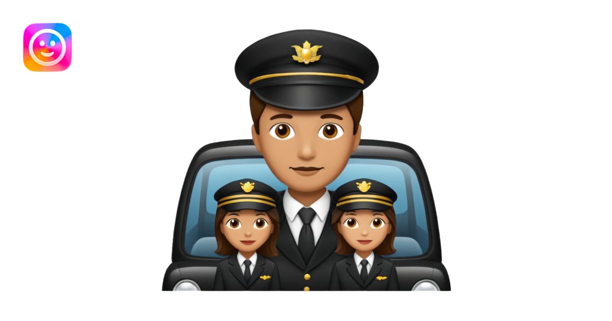 Family chauffeur emoji | AI Emoji Generator