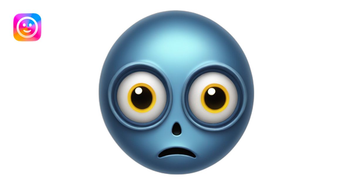 Three-eyed Alien emoji | AI Emoji Generator