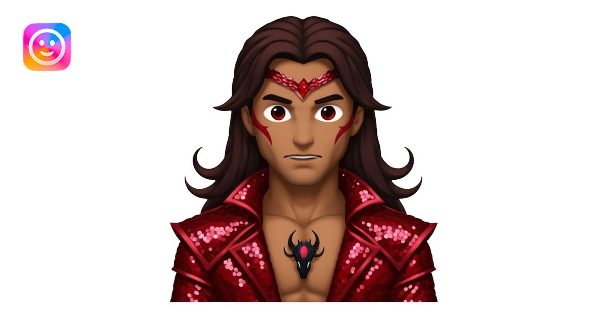 Samael, Venom of God from Gods and Goddesses with tan skin, long dark ...