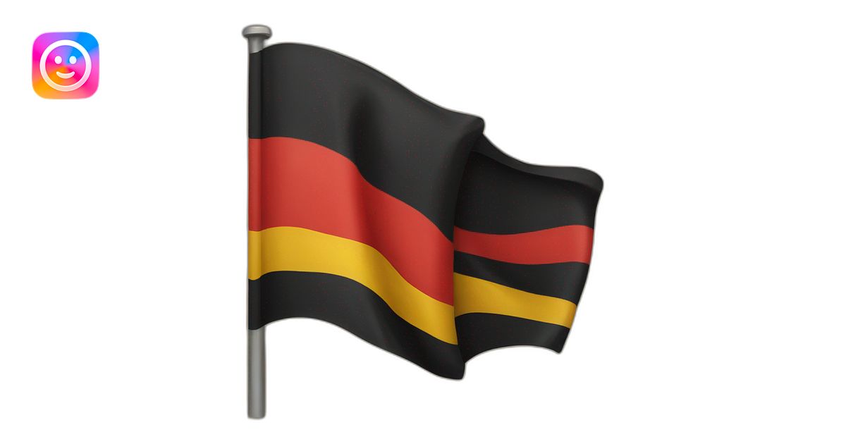 Germany flag emoji | AI Emoji Generator