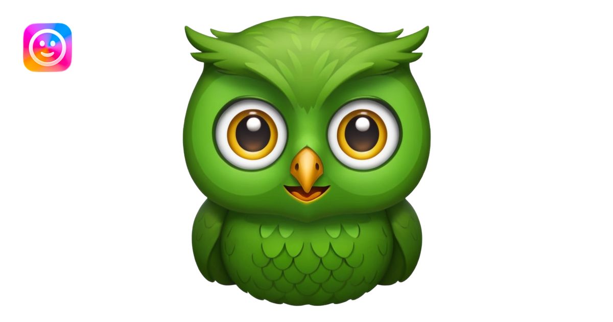 Duolingo emoji emoji | AI Emoji Generator