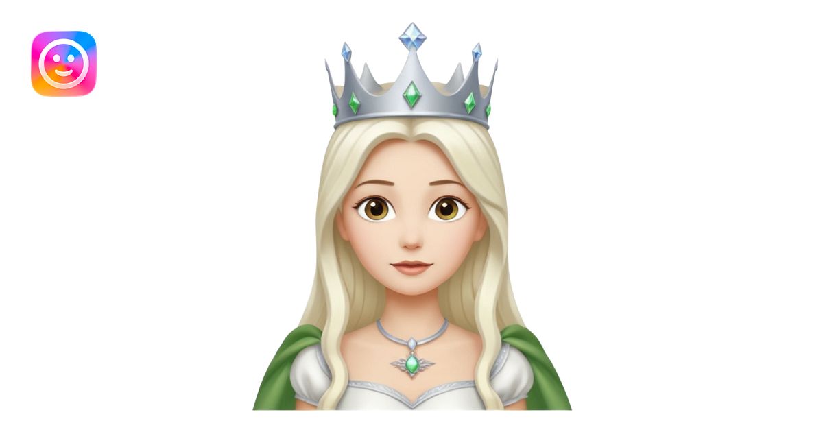 The Good Witch from The Land of Oz with long platinum blonde hair ...