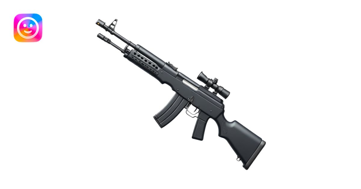 INSAS Rifle emoji | AI Emoji Generator