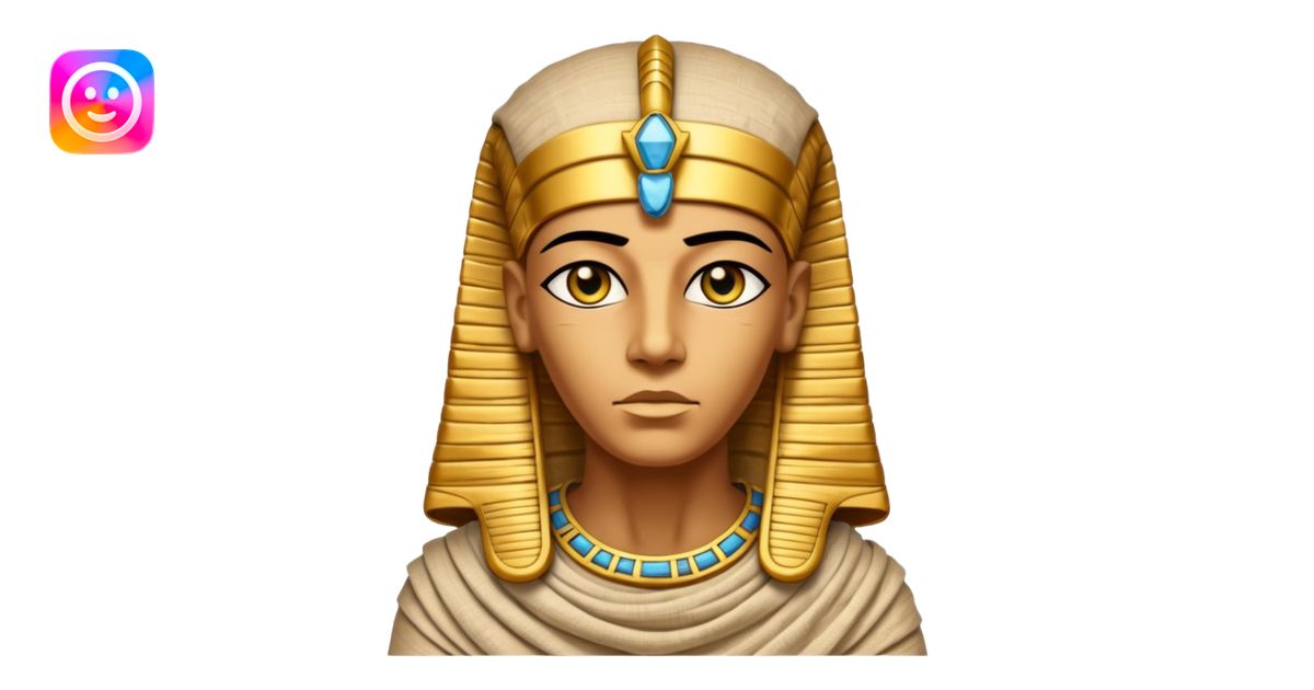 Mummy Pharaoh emoji | AI Emoji Generator