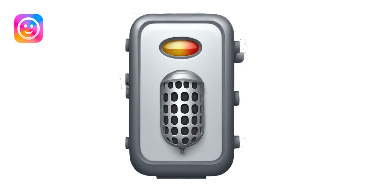 Voice recorder emoji emoji | AI Emoji Generator