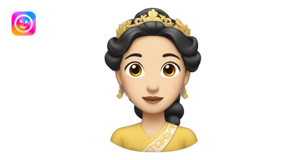 Asian princess emoji | AI Emoji Generator