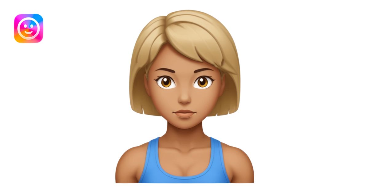 macho girl emoji | AI Emoji Generator