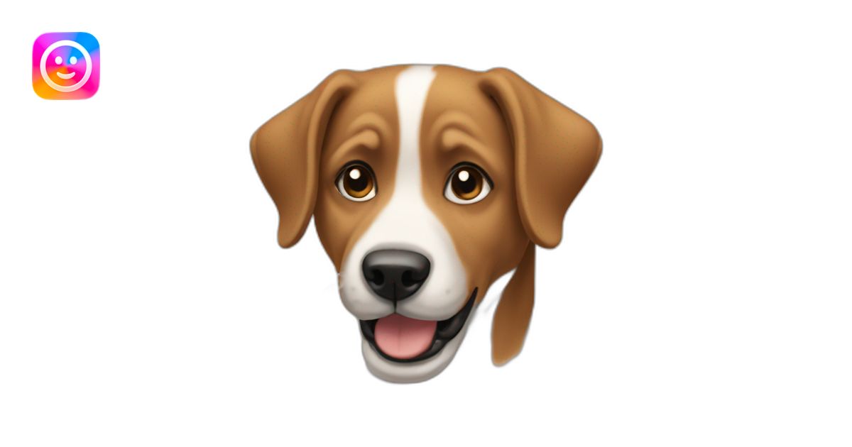 Anjing emoji | AI Emoji Generator