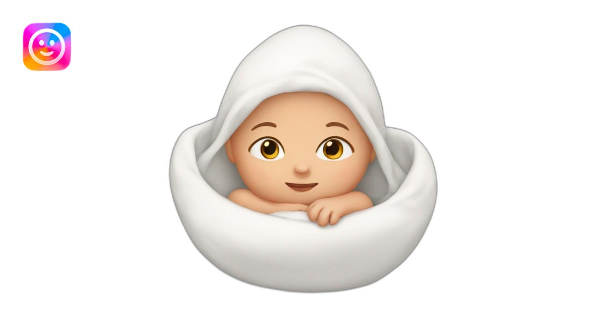 Newborn emoji | AI Emoji Generator