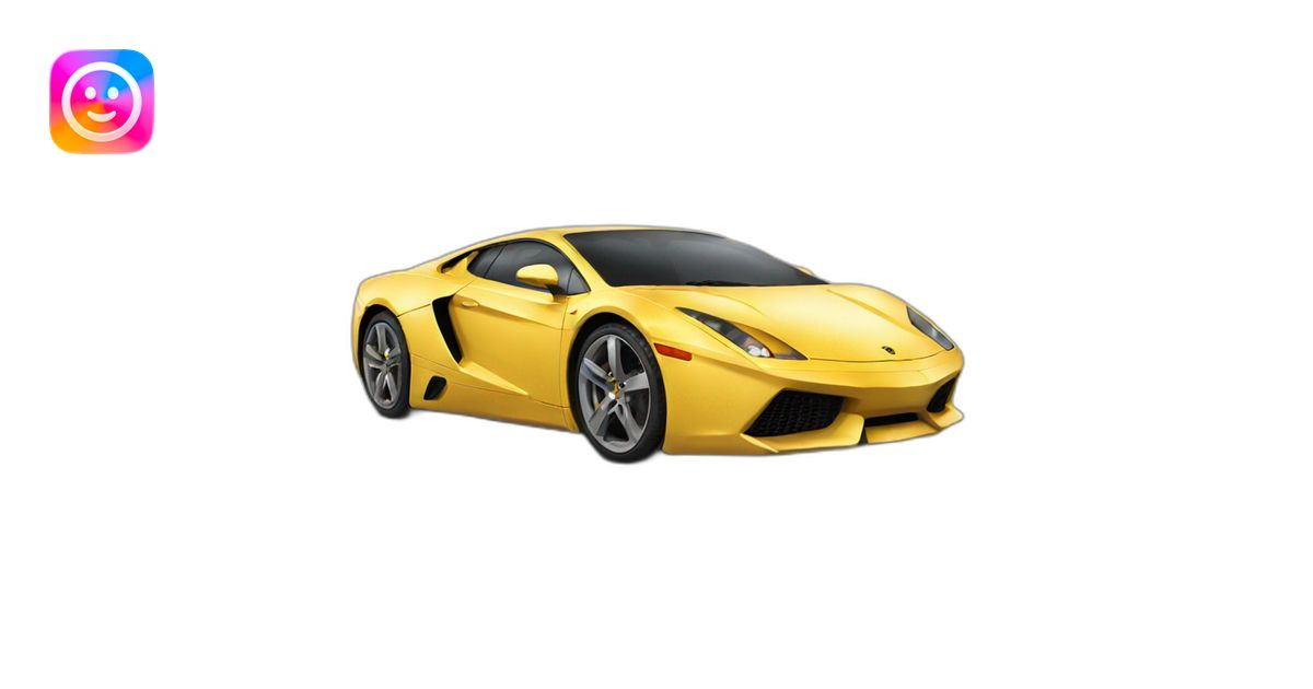 Super car emoji | AI Emoji Generator