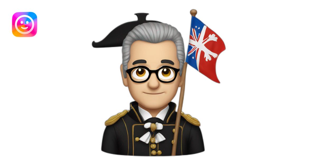 Martin Scorsese with a Corsican flag emoji | AI Emoji Generator