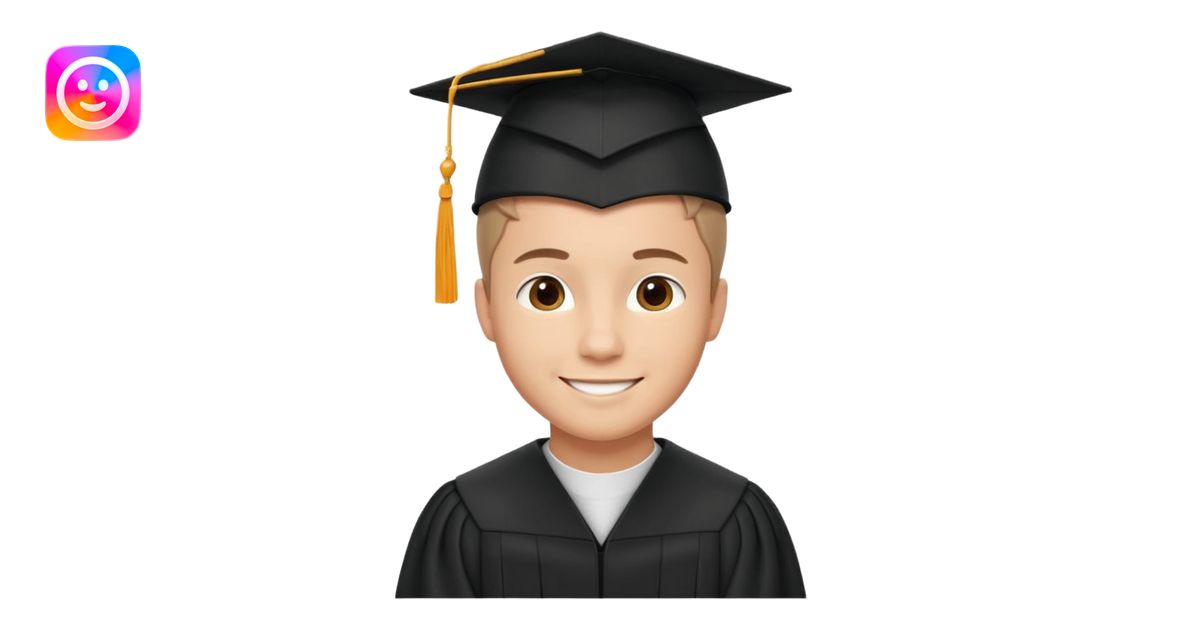 Graduated Students, Male, proudly, short hair, wearing graduation cap ...