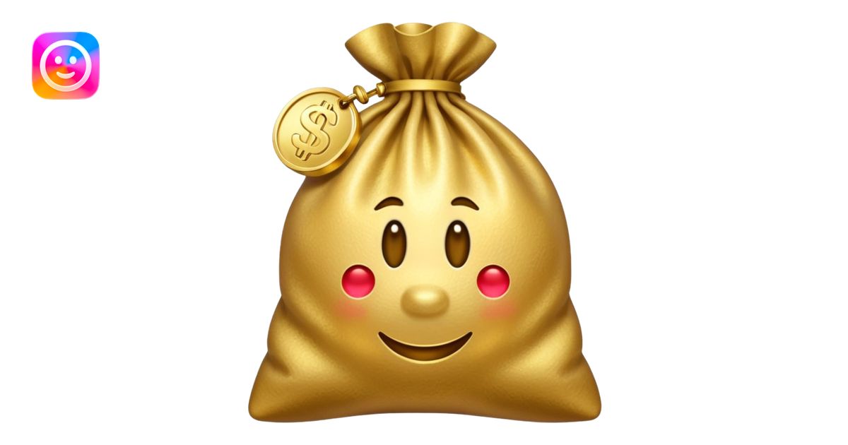 Money bags emoji | AI Emoji Generator