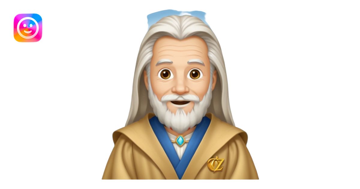 Wizard of oz emoji | AI Emoji Generator