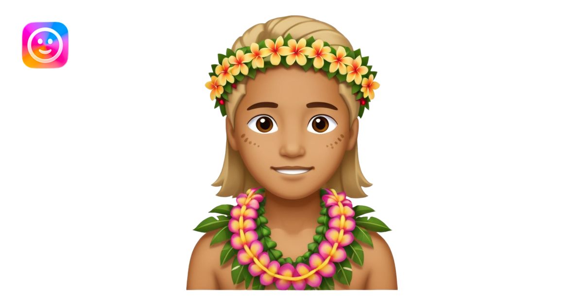 hawaiian culture emoji | AI Emoji Generator