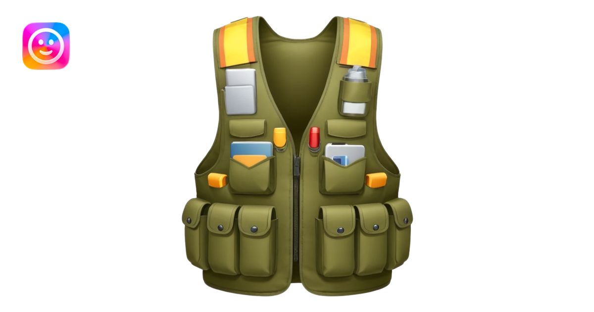 utility vest emoji | AI Emoji Generator