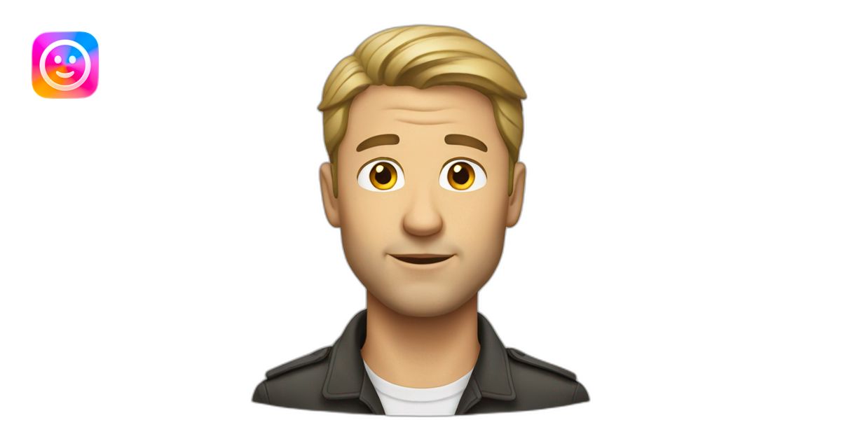 Major respect white guy emoji | AI Emoji Generator