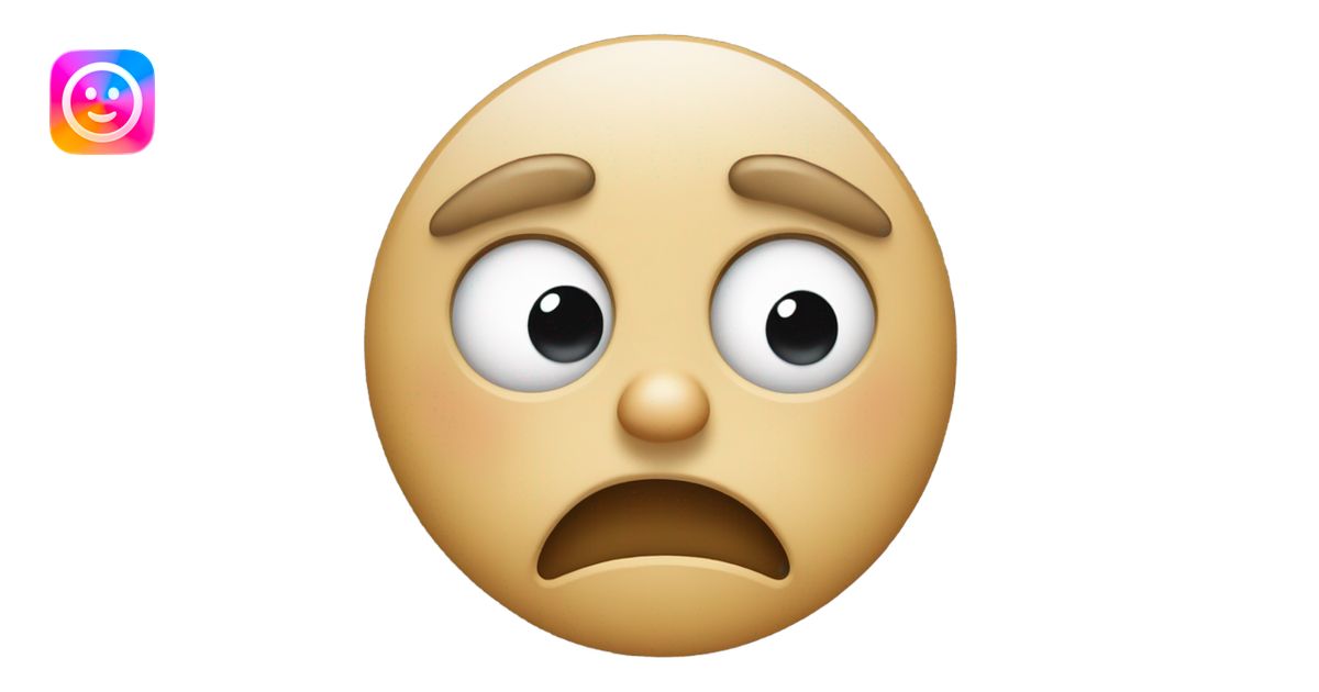 Dead sad face emoji | AI Emoji Generator