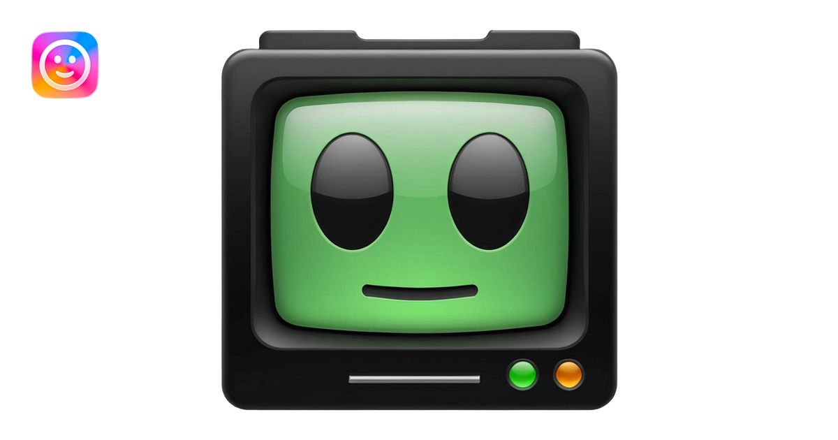 mac os icon code transpiler compiler terminal, black and green emoji ...