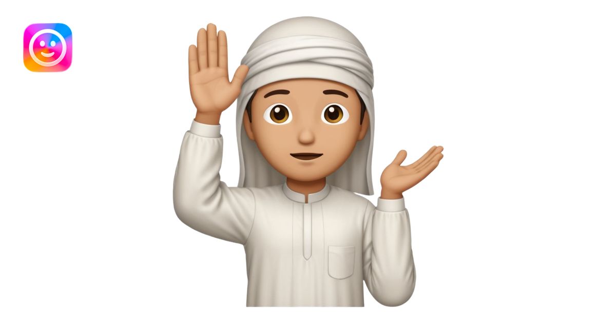 Make a person praying in Islam religion make it a sideways facing 2d ...