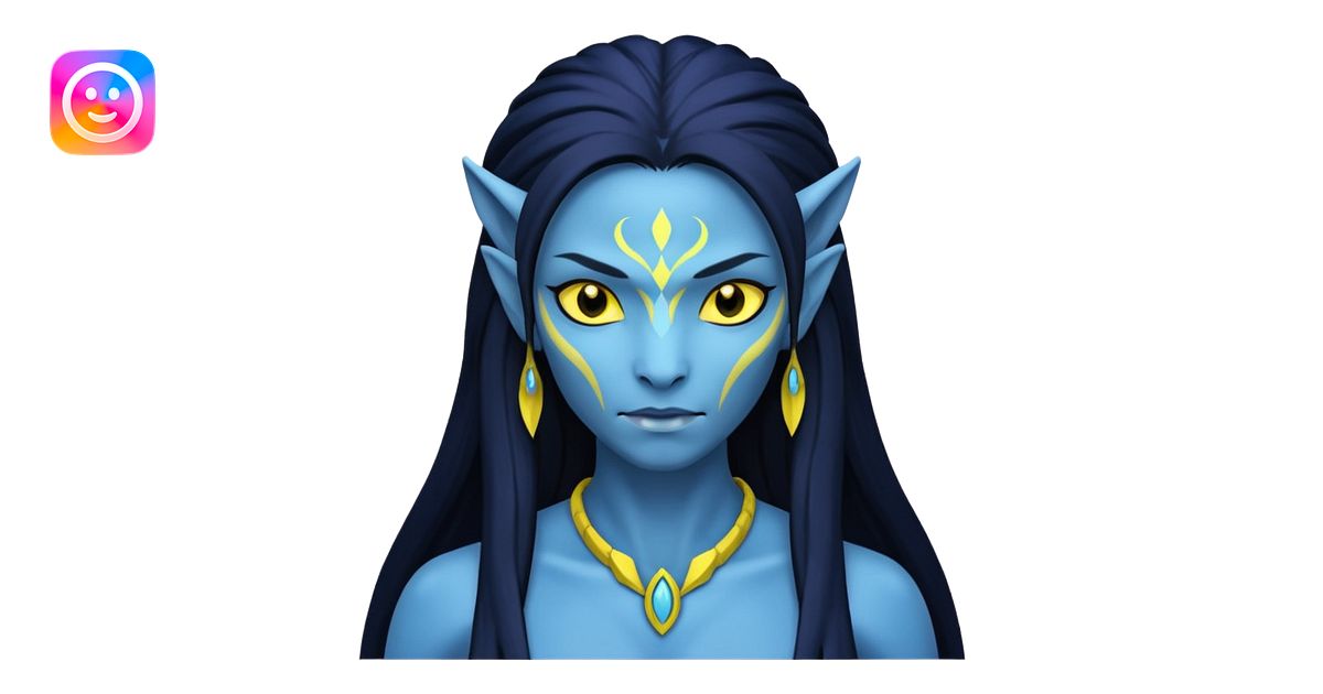 Na'vI Avatar emoji | AI Emoji Generator