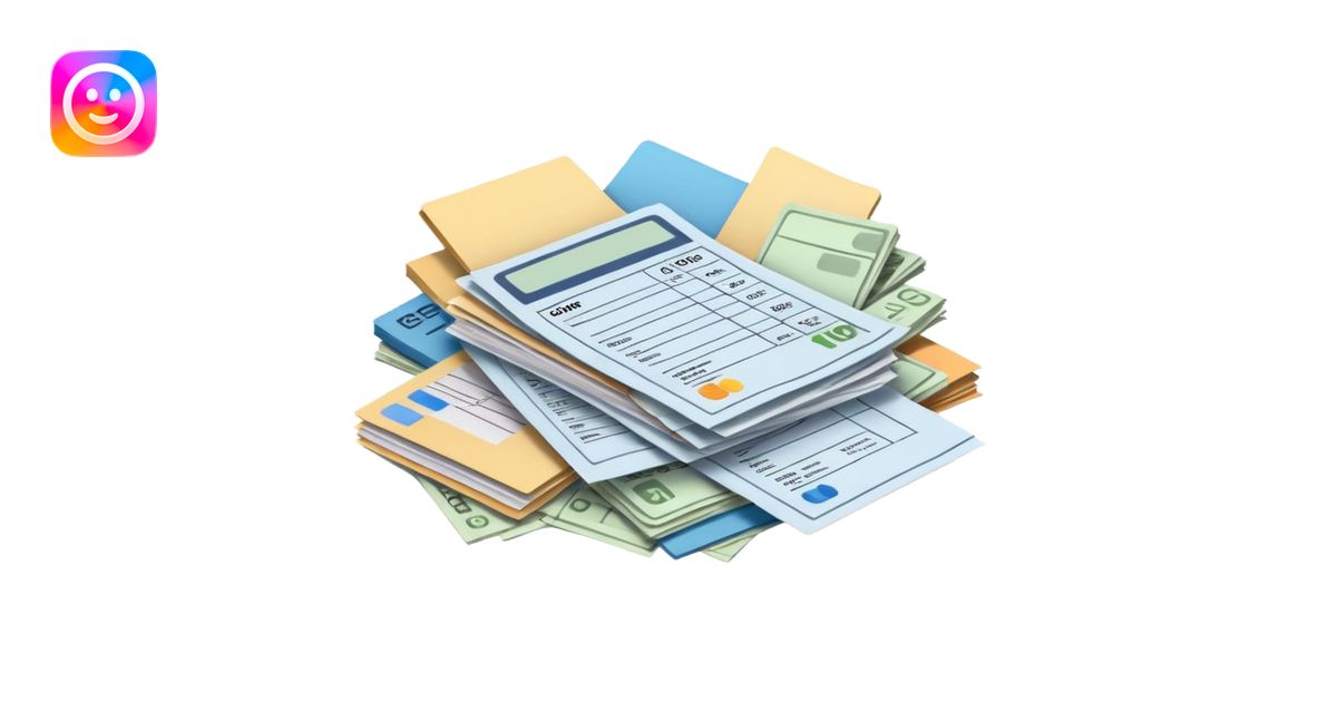 invoices emoji | AI Emoji Generator