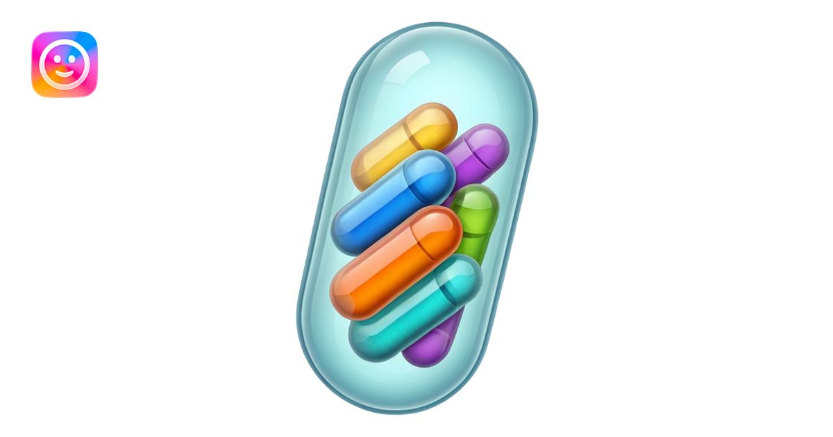 pill capsule emoji | AI Emoji Generator
