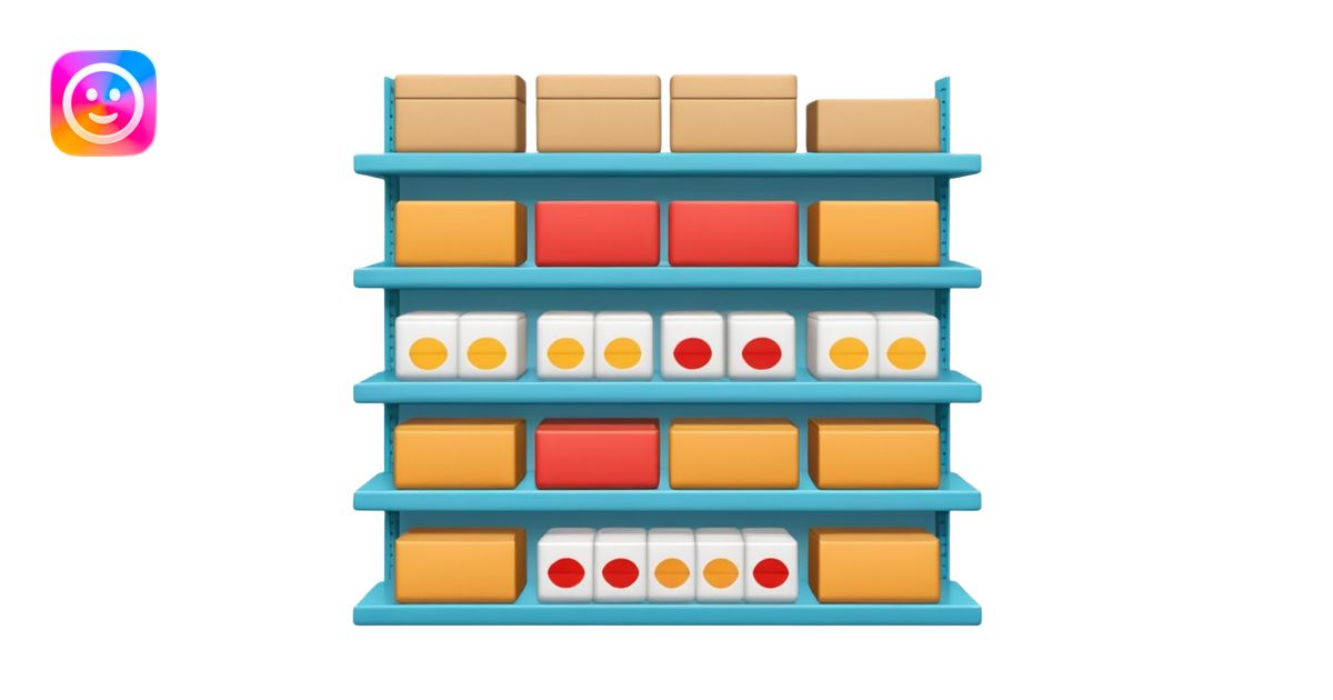 "Minimalist Japanese retail shelf display, products arranged in ...