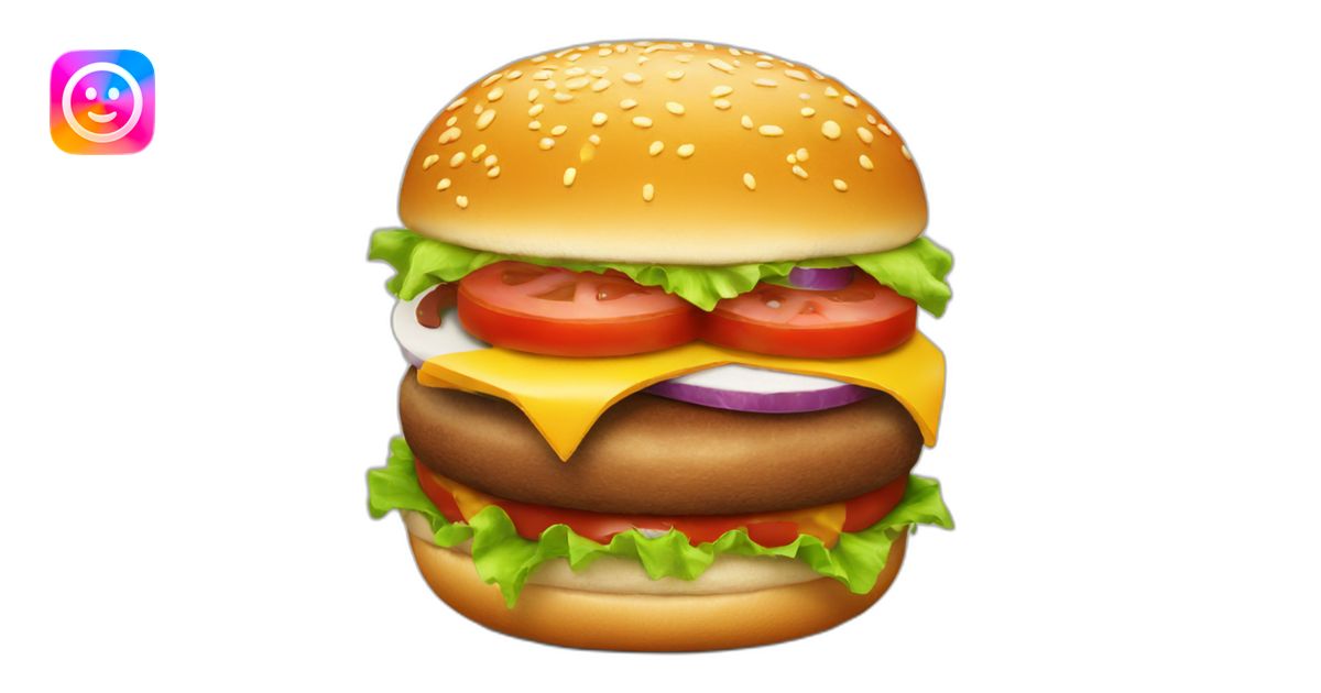 the burger of burgers emoji | AI Emoji Generator
