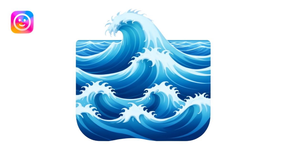 parting of the sea emoji | AI Emoji Generator