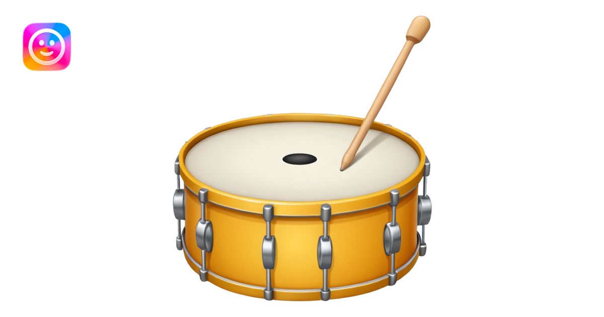Base drum emoji | AI Emoji Generator