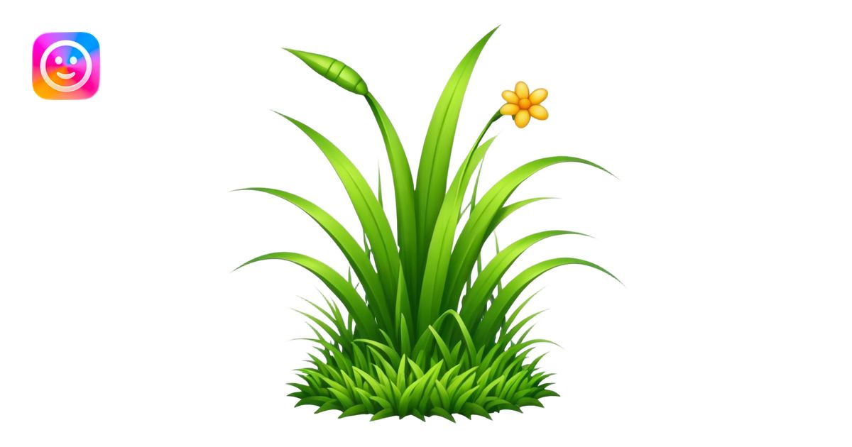 grass emoji | AI Emoji Generator
